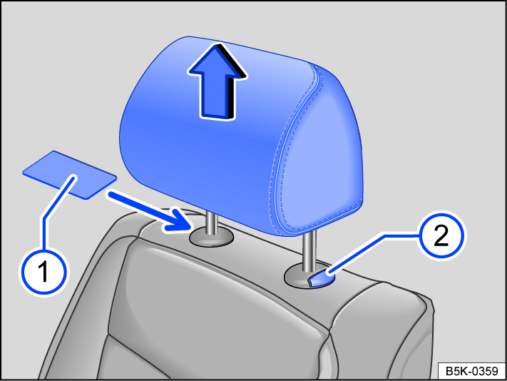 Head restraints 2022 Volkswagen Passat | Owner’s Manual
